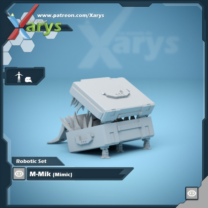 3D Printable Robotic Mimic by Xarys Games