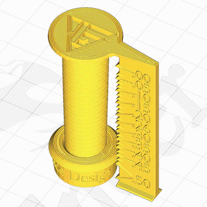 3D Printable Tolerance Clearance progressive fast test by Simone