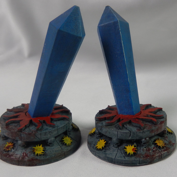 3D Printable Arcane crystal collection by Lex Addams