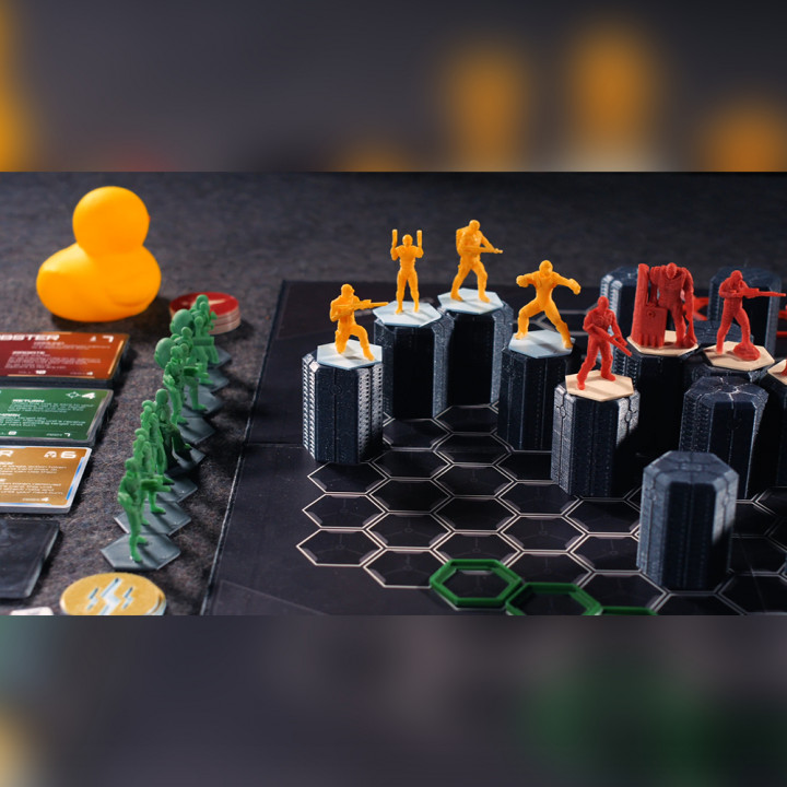 3D Printable Kordran Conflict - Strategy Game by Plastic Alchemy