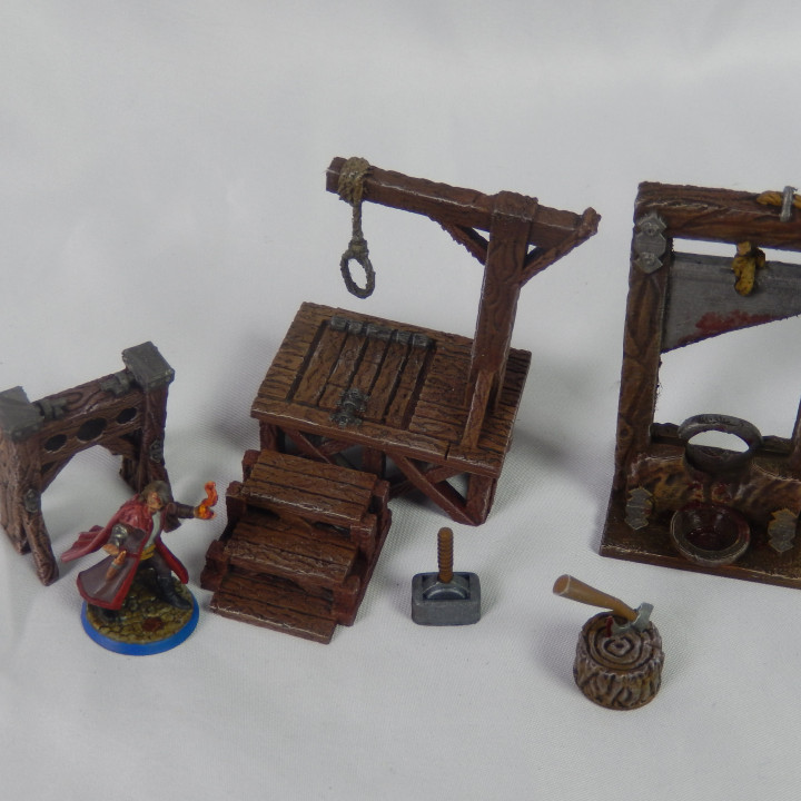 3D Printable Executioners set by Lex Addams