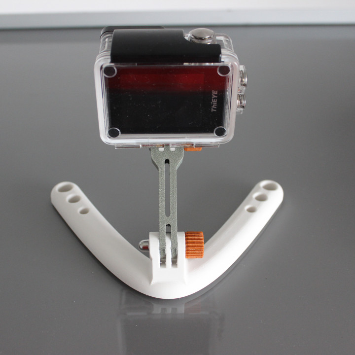 3D Printable GOPRO TUTORIALS STAND by Kevin Thomas