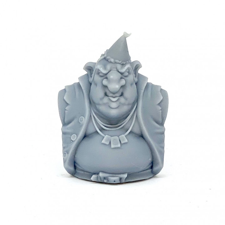 3D Print of Goblin Party, Grumpy Goblin by MiniatureGuru