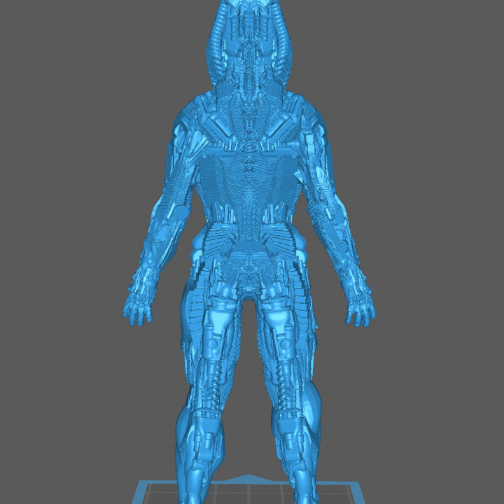 3D Printable Transhuman proto by matt davis