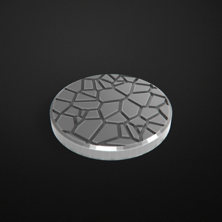 3D Printable CIRCULAR BASES 28MM by Kino Prados Cordon