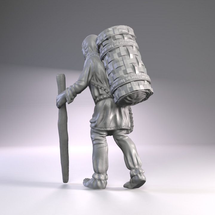 3D Printable Hermit by Tiny Furniture