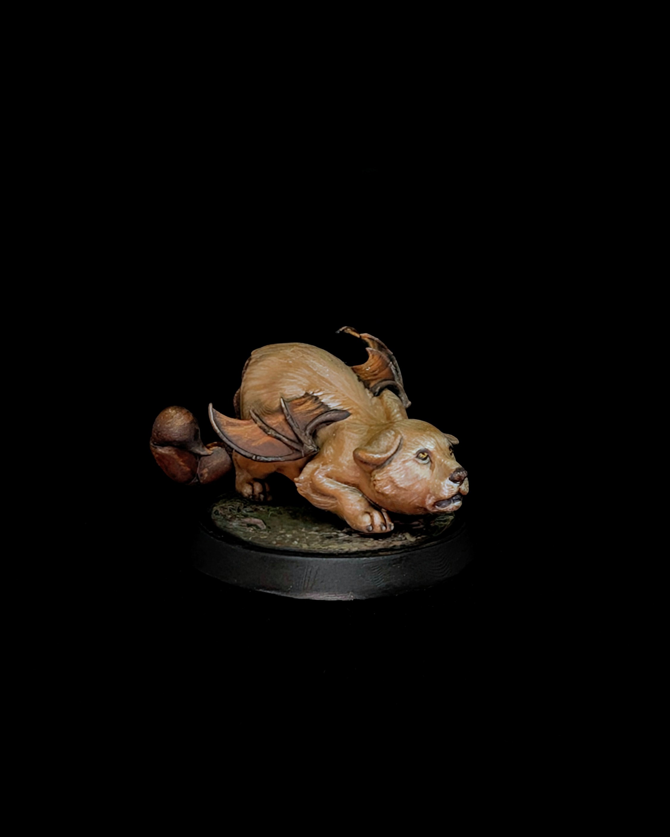 3D Printable Baby Manticore by Manuel Boria