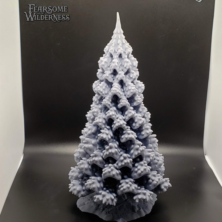3D Printable Pine Trees by Geektopia Games