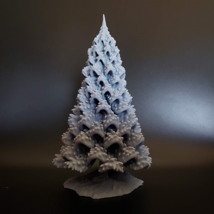 3D Printable Pine Trees by Geektopia Games
