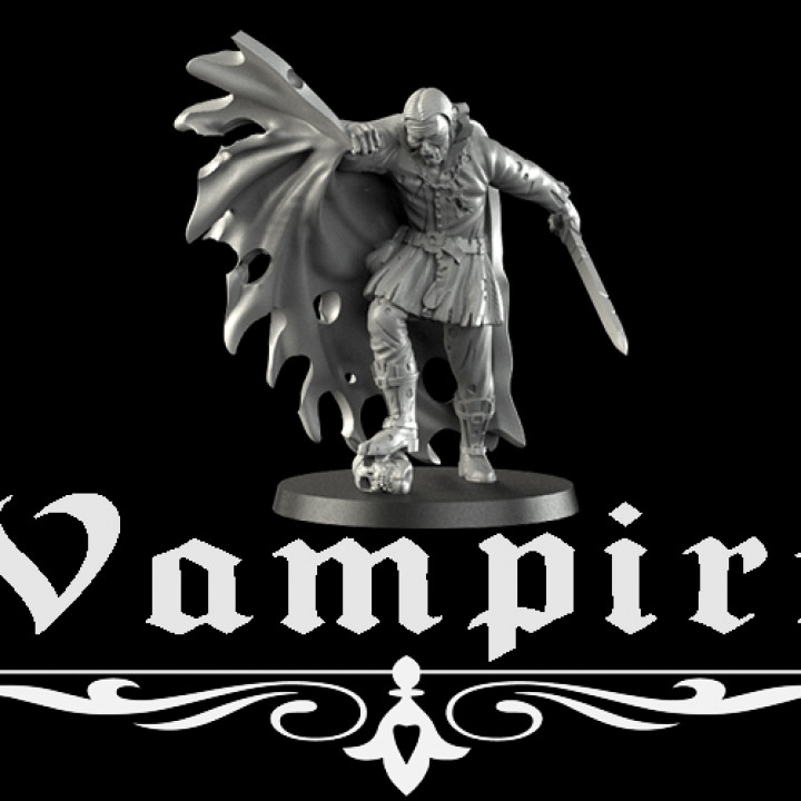 3D Printable Vampire by Crosslances