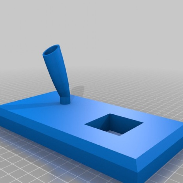 3D Printable quill stand with ink holder, without signature by William ...