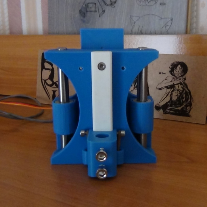 3D Printable ELEKSLASER A3 PRO --> ELEKSDRAW by Dominique Ségard