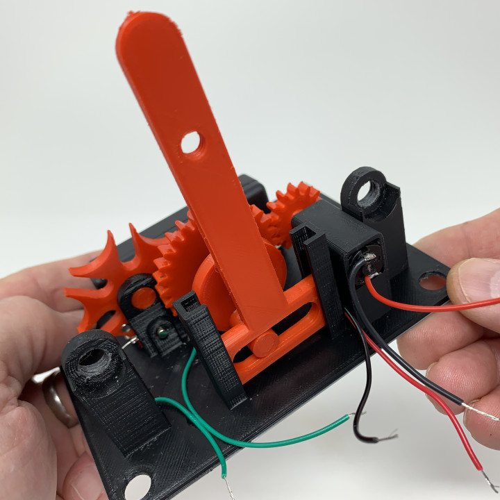 3D Printable Levitation, a 3D Printed Automaton Illusion. by Greg Zumwalt