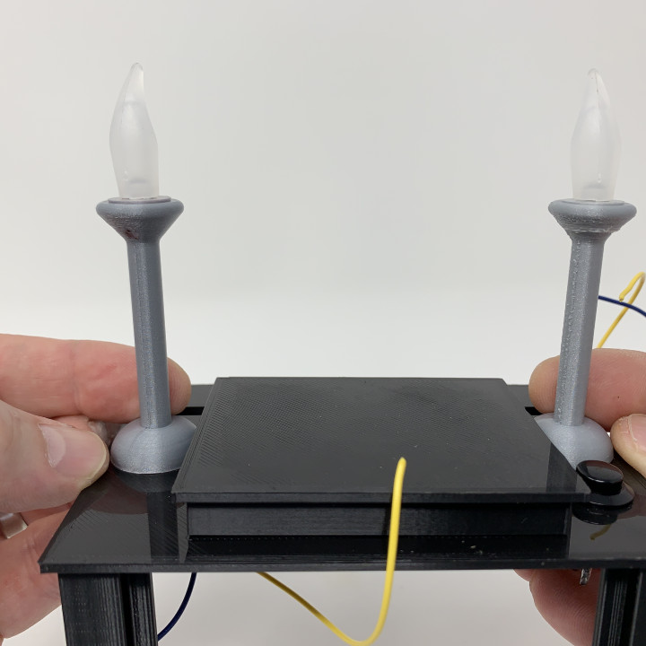 3D Printable Levitation, a 3D Printed Automaton Illusion. by Greg Zumwalt