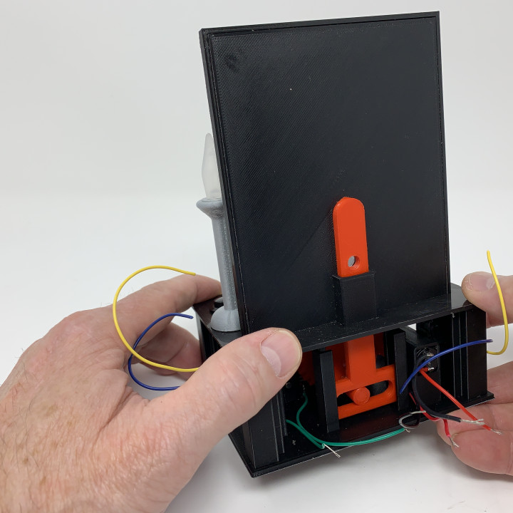 3D Printable Levitation, a 3D Printed Automaton Illusion. by Greg Zumwalt