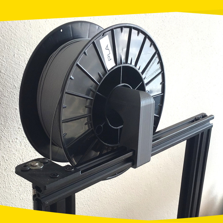 3D Printable BASIC FILAMENT HOLDER by Onur Can Yigen