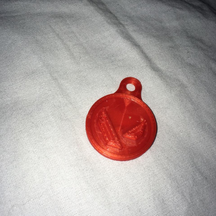 3D Printable VALORANT Keychain by Bruno Alex Scarrow