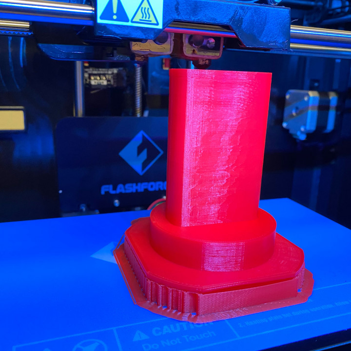 3D Printable Filament Spool Holder for FlashForge Creator Pro and Max ...
