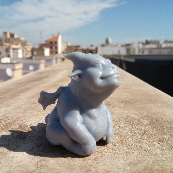 3D Printable Firy the Fireforge by Monkey Monk Miniatures