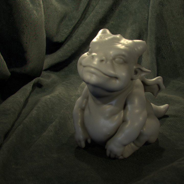 3D Printable Firy the Fireforge by Monkey Monk Miniatures