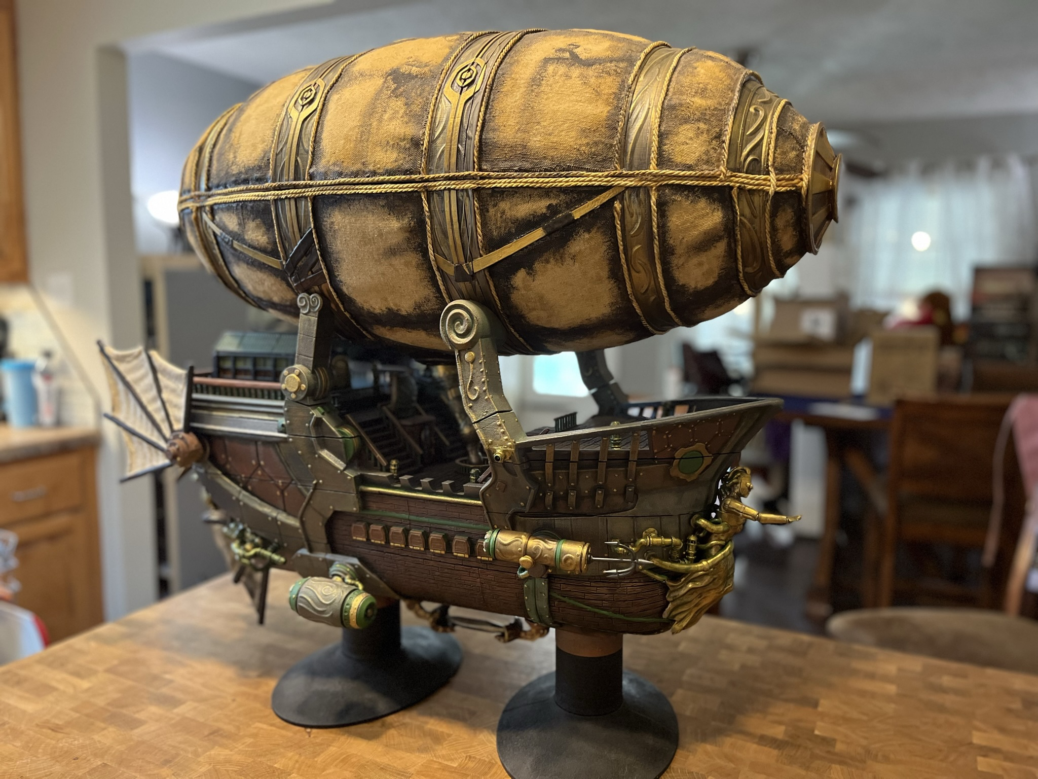 3D Printable Airship - Sintel Class Light Cruiser by Sordane Publishing