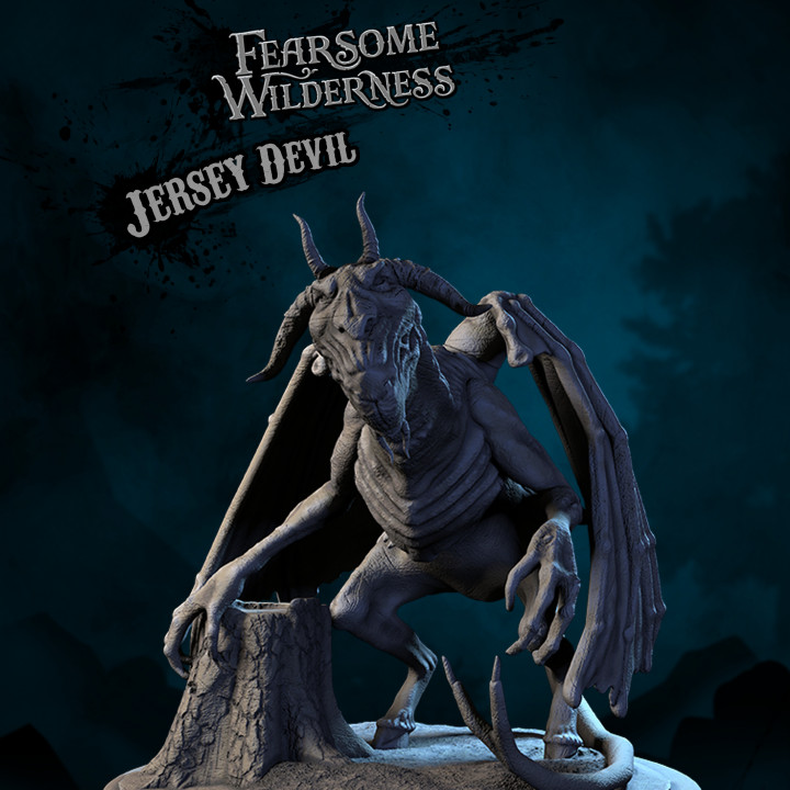 3D Printable The Jersey Devil by Geektopia Games