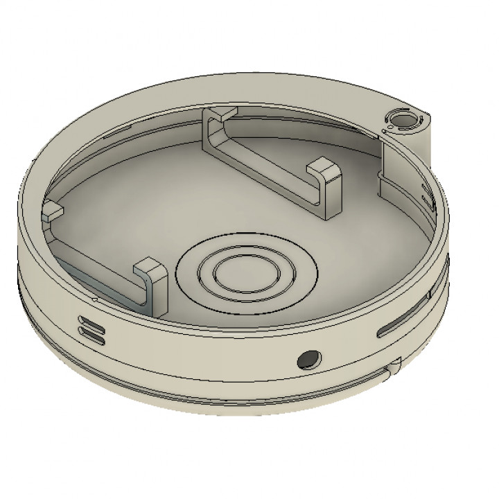 3D Printable Shell-phone (cyrcle casing) by Patrick