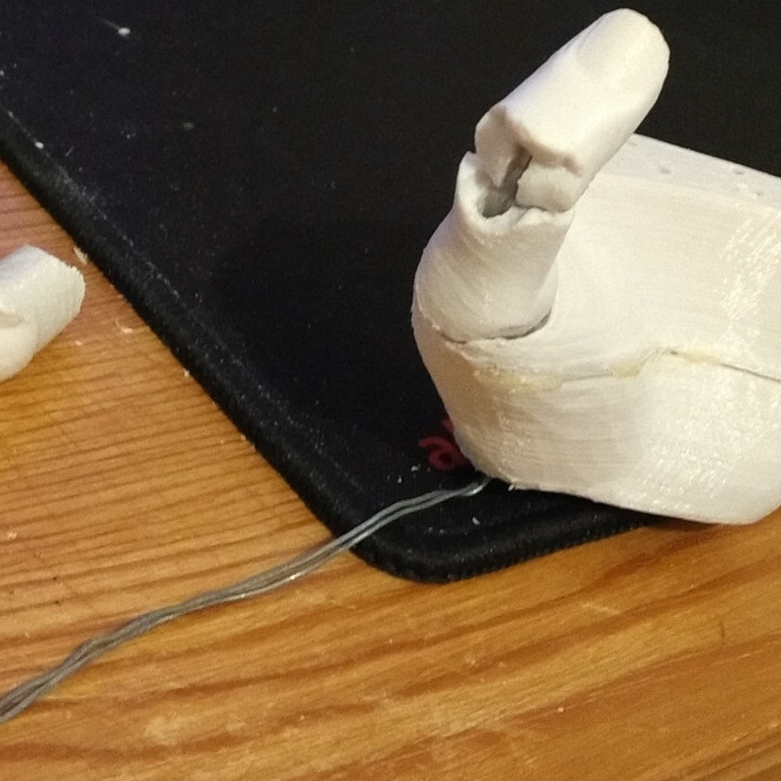 3D Printable Sophie Left Hand by Eddy