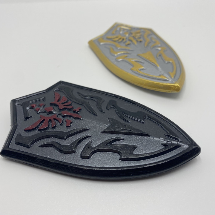 3D Printable Large Royal Shield/Royal Guard's Shield: Legend Of Zelda ...