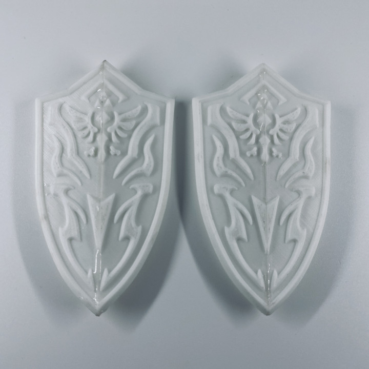 3D Printable Large Royal Shield/Royal Guard's Shield: Legend Of Zelda ...