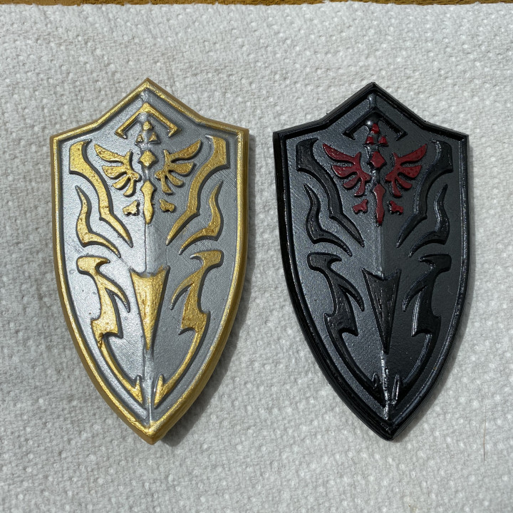 3D Printable Large Royal Shield/Royal Guard's Shield: Legend Of Zelda ...