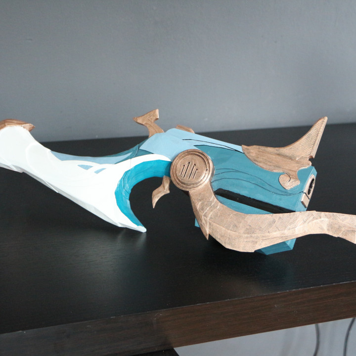 3D Printable Whisper, Jhin Gun from League of Legends by PLASTIKON 3D ...