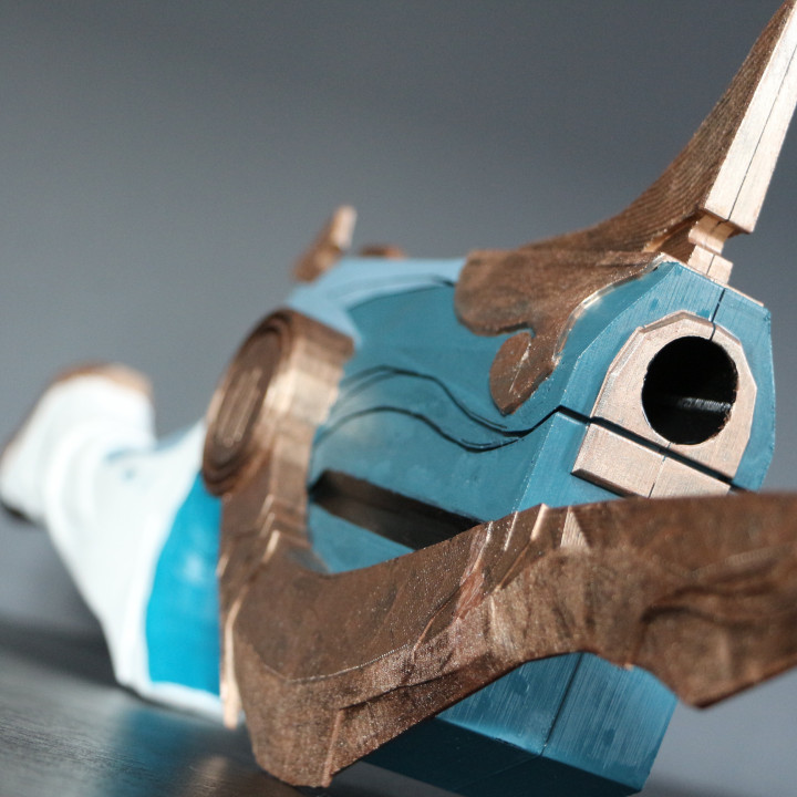 3D Printable Whisper, Jhin Gun from League of Legends by PLASTIKON 3D ...