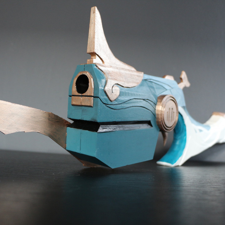 3D Printable Whisper, Jhin Gun from League of Legends by PLASTIKON 3D ...