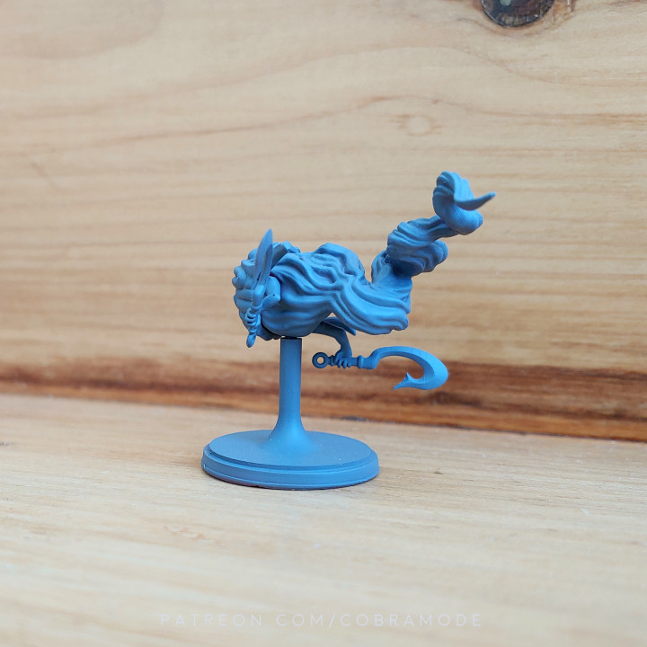 3D Printable Onibi Spirit with Koi Mask (Pre-Supported) by CobraMode