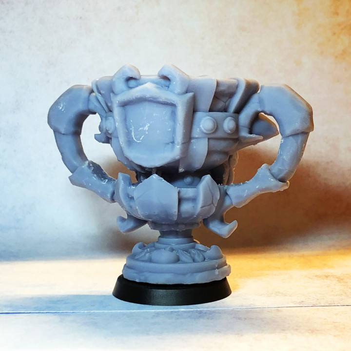 3D Printable Blood Bowl Trophies or Marker by MGpix