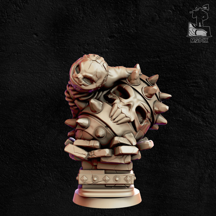 3D Printable Blood Bowl Trophies or Marker by MGpix