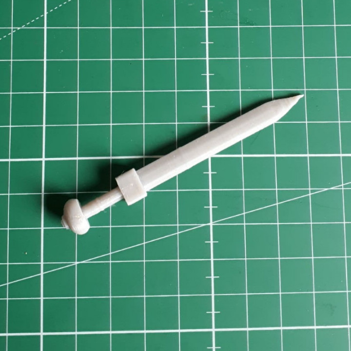 3D Printable Roman Gladius (legionary sword) by Michel Harlange