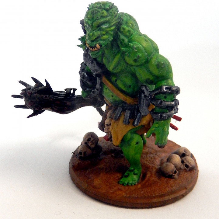 3D Printable Cave troll and Cave Troll Prospector Large Creatures ...