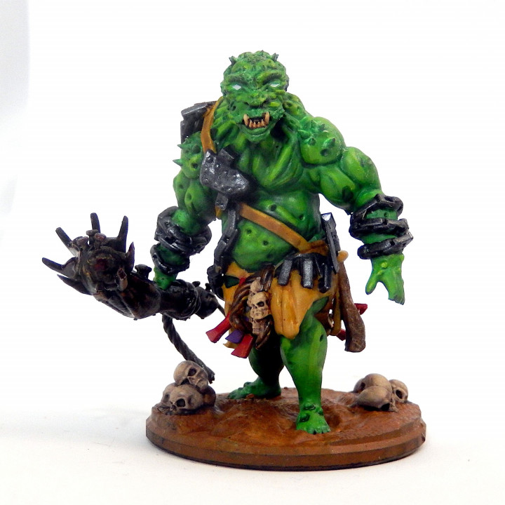 3D Printable Cave troll and Cave Troll Prospector Large Creatures ...