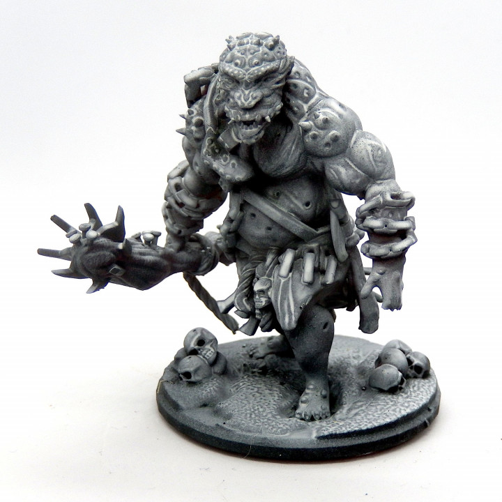 3D Printable Cave troll and Cave Troll Prospector Large Creatures ...