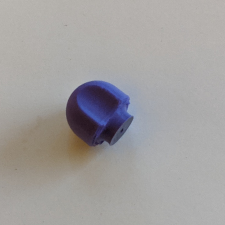 3D Printable Kitchen Aid Mixer Speed / Lock Knob by SpikedPear