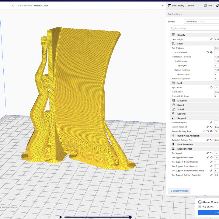 3D Printable Oculus Rift S headset mount - IKEA Skadis by Enzo Evers