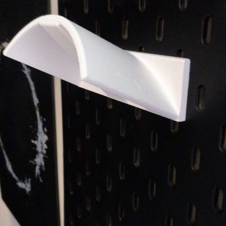 3D Printable Oculus Rift S headset mount - IKEA Skadis by Enzo Evers