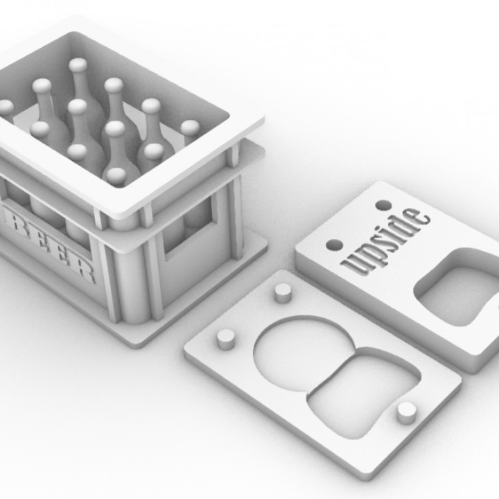 3D Printable Beer-box-opener(Korean 100won coin) by 이병호