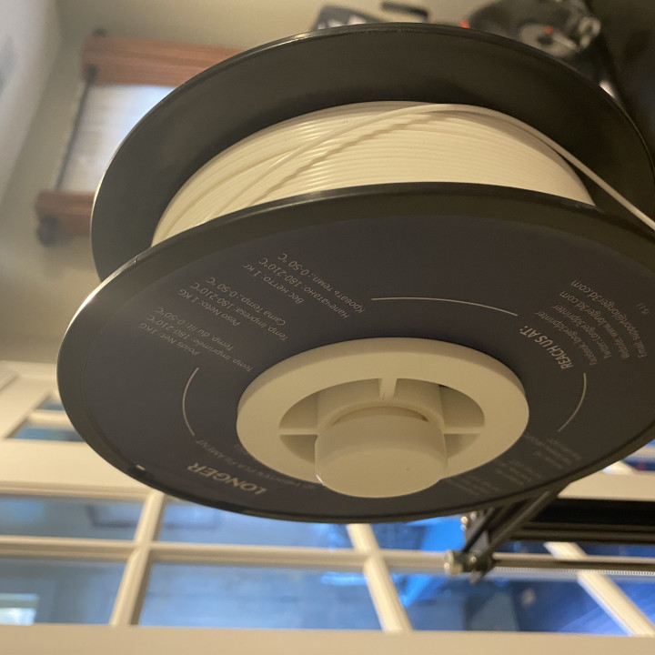 3D Printable Ender 3 Pro Spool Holder by Dan Tindall