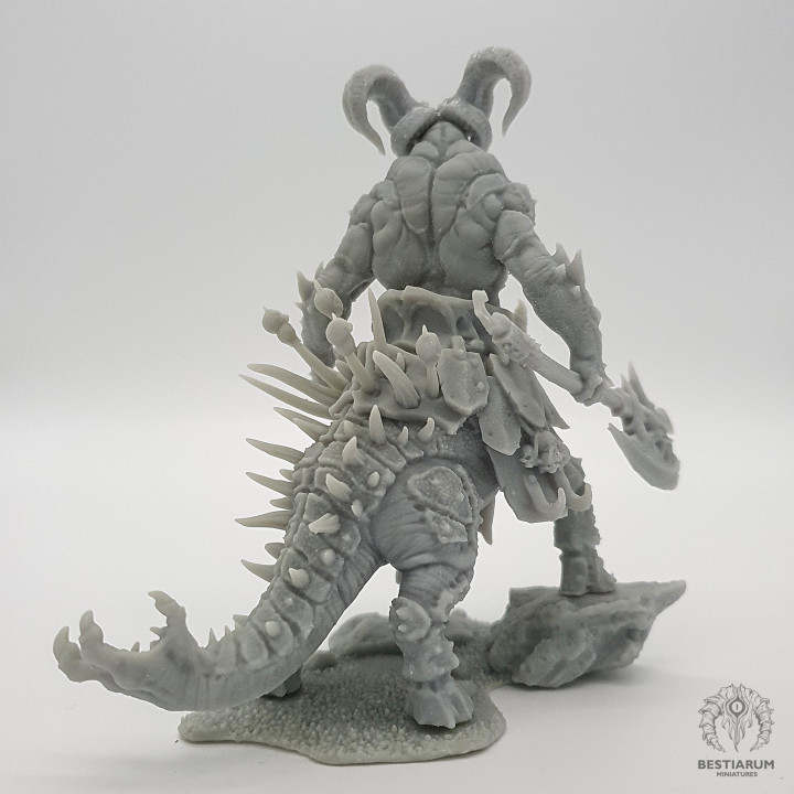 3D Printable Gorm the Destroyer by Bestiarum Miniatures