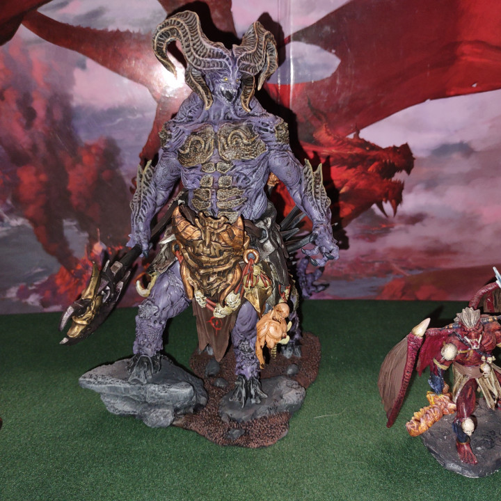 3D Print of Gorm the Destroyer by quirkyquin