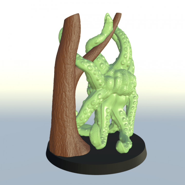 3D Printable Decapus by Clay Rade