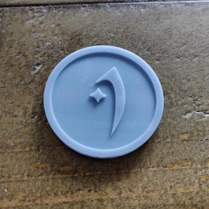 3D Printable Spell tokens by Cyril